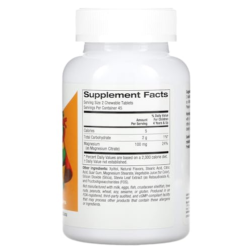 vegetarian magnesium supplement for kids