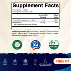 Vegetarian magnesium tablets with B6