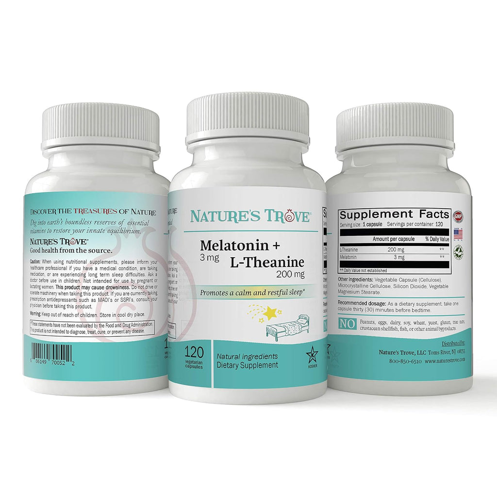 vegetarian melatonin capsules for relaxation