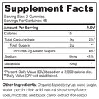 vegetarian melatonin gummies for relaxation
