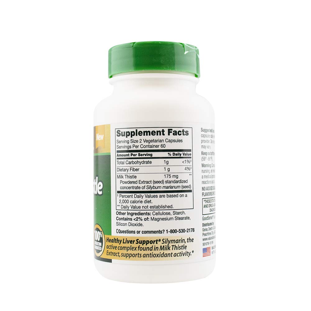 vegetarian milk thistle extract for health