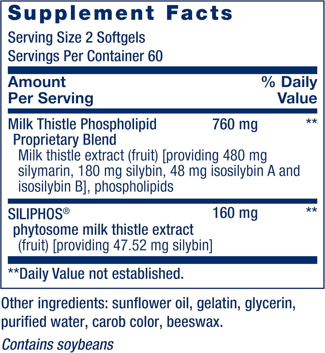 vegetarian milk thistle supplement benefits