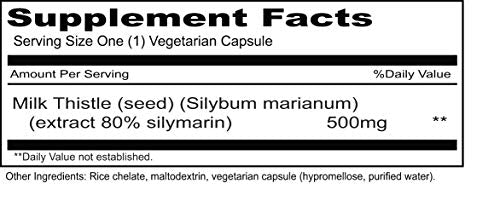 vegetarian milk thistle supplement