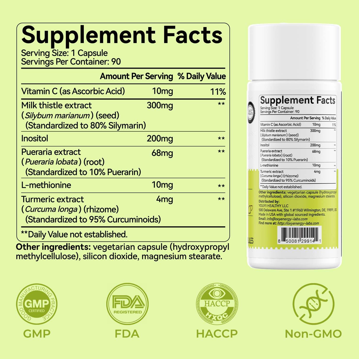 vegetarian milk thistle supplement
