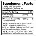 vegetarian milk thistle supplement