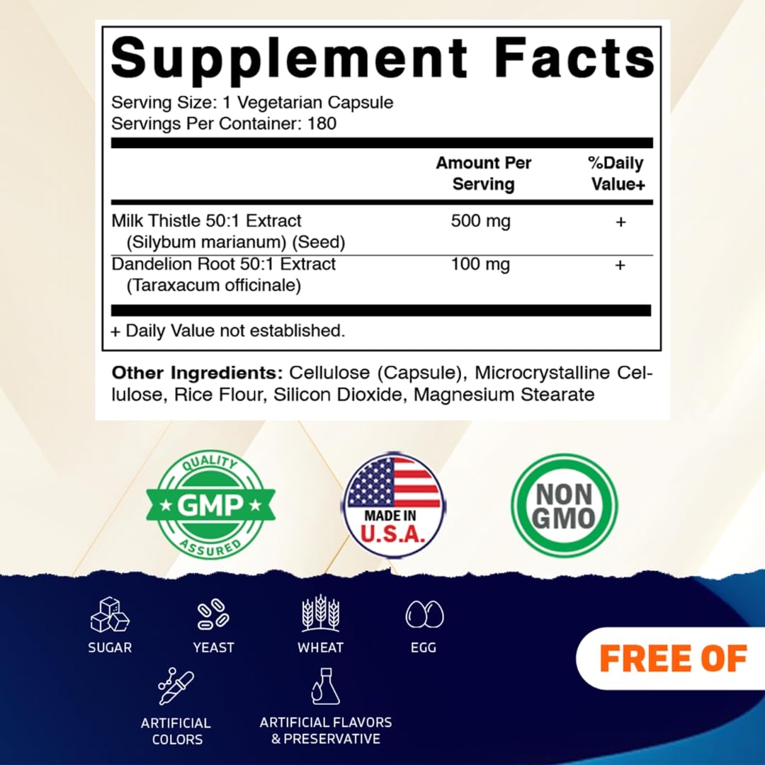vegetarian milk thistle supplements