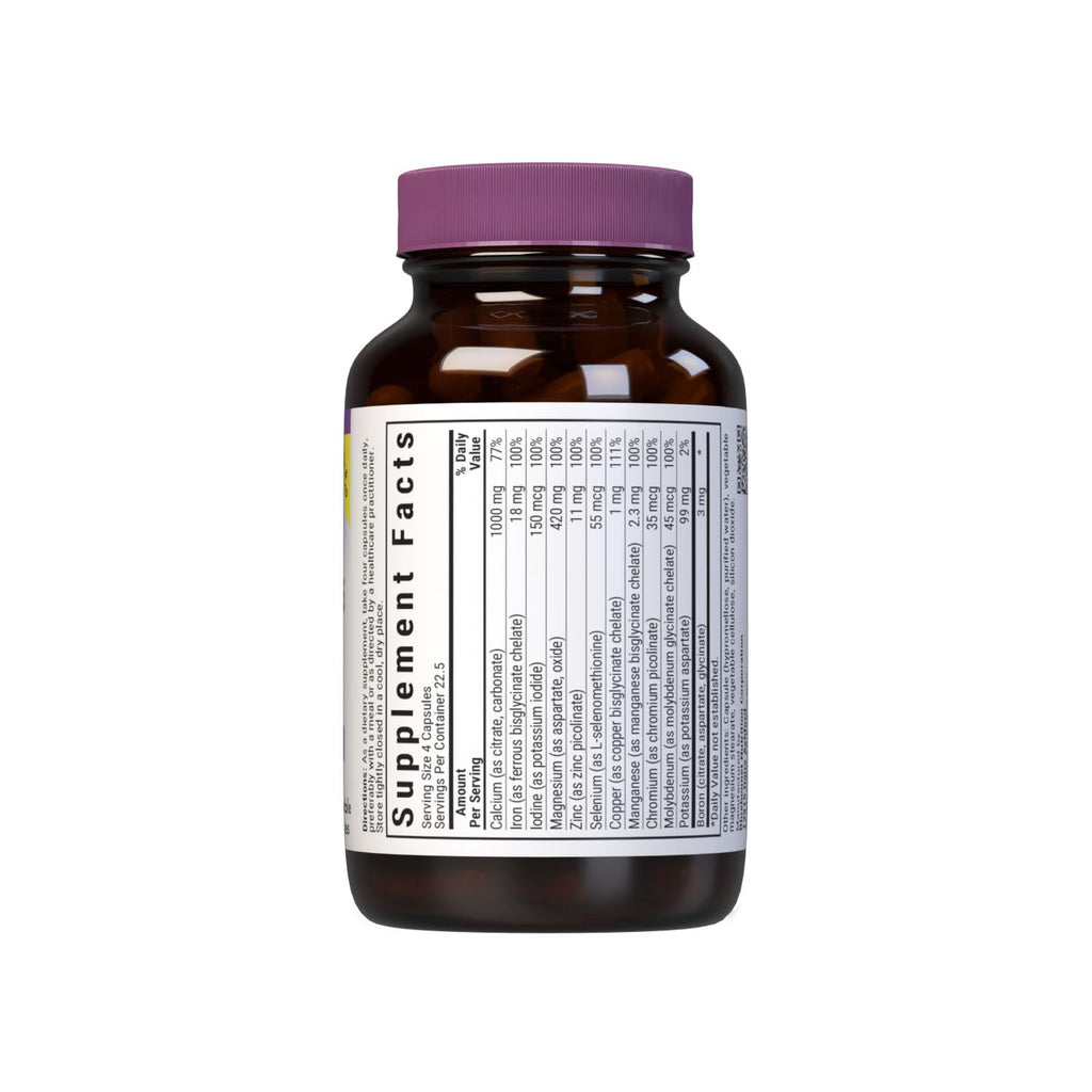 Vegetarian multiminerals for optimal wellness