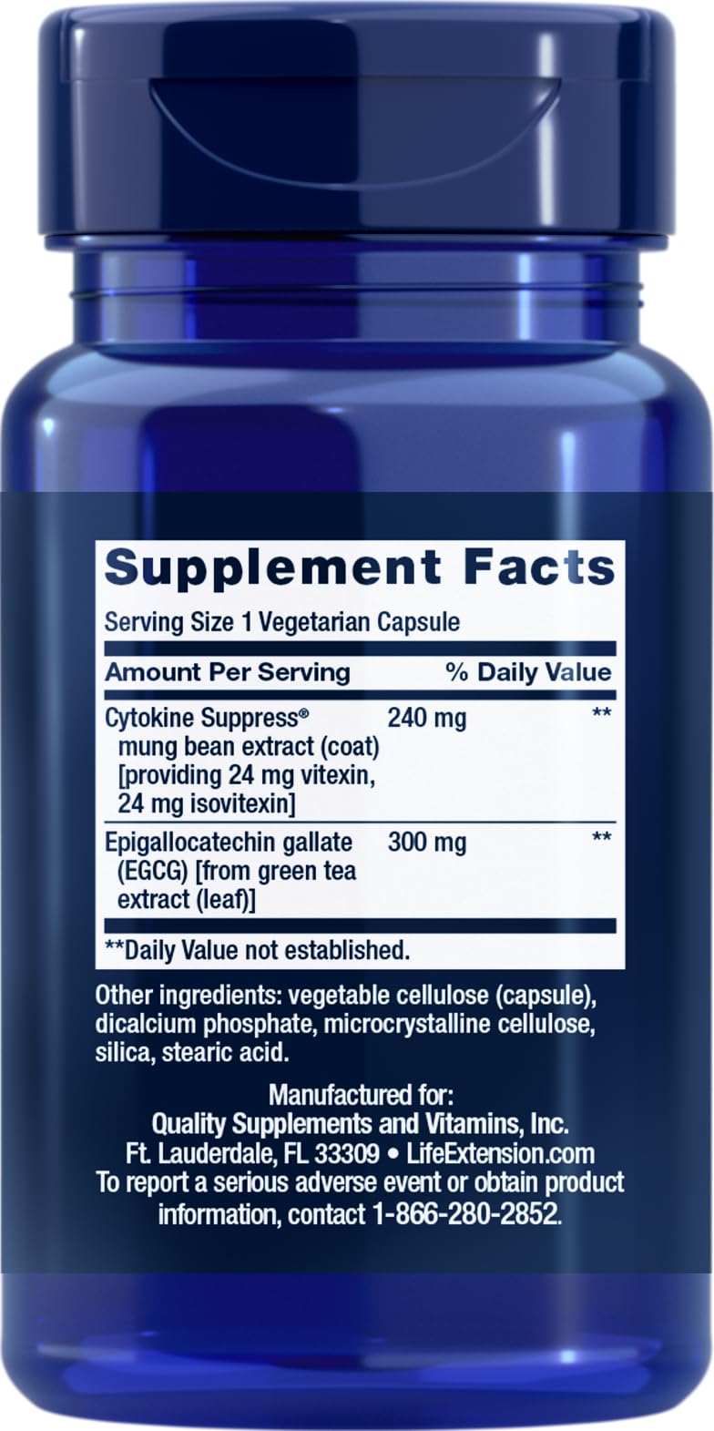 Vegetarian multivitamin with EGCG benefits