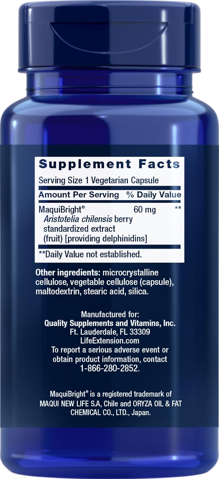 vegetarian multivitamin with MaquiBright