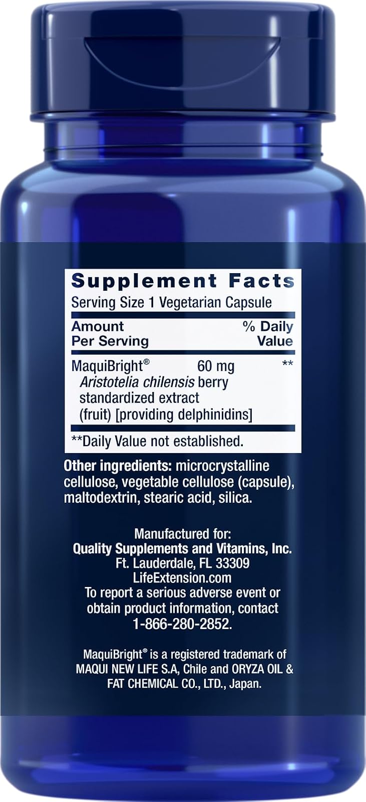 vegetarian multivitamin with MaquiBright