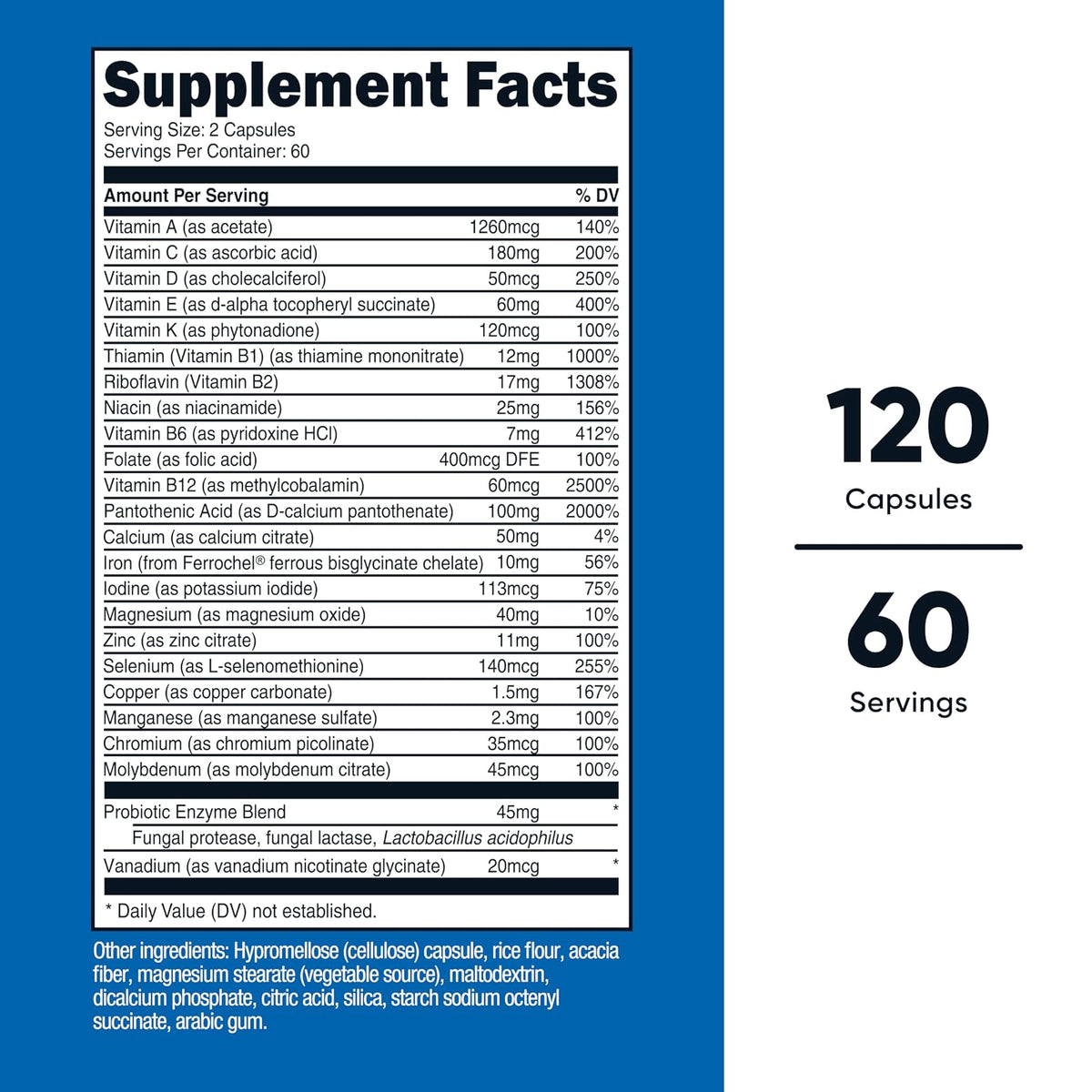 vegetarian multivitamin with probiotics benefits