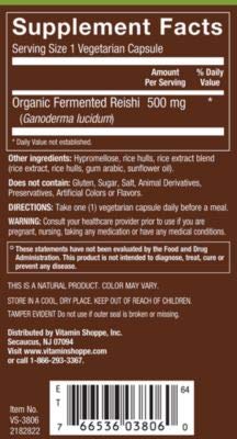 vegetarian mushroom supplement benefits