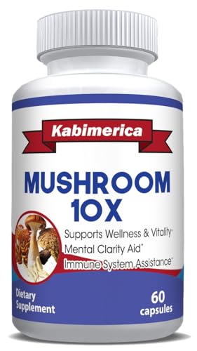 Vegetarian mushroom supplement for vitality