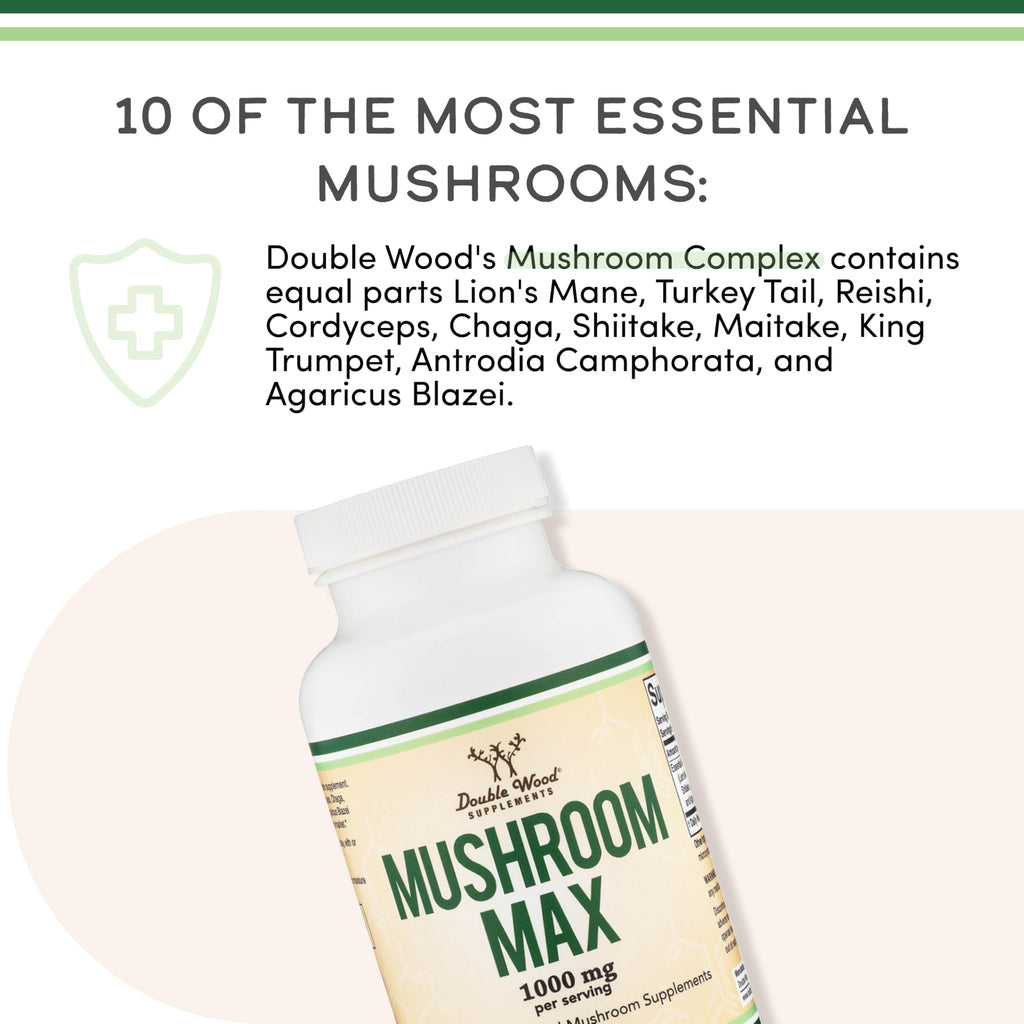 Vegetarian mushrooms for enhanced focus
