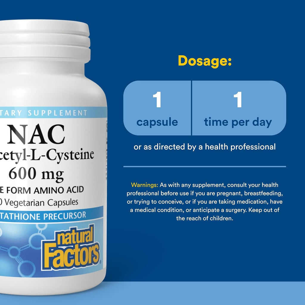 vegetarian n-acetyl-l-cysteine formula