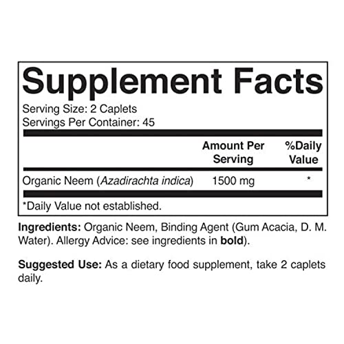 vegetarian neem supplement Canada