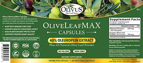 vegetarian olive leaf supplement