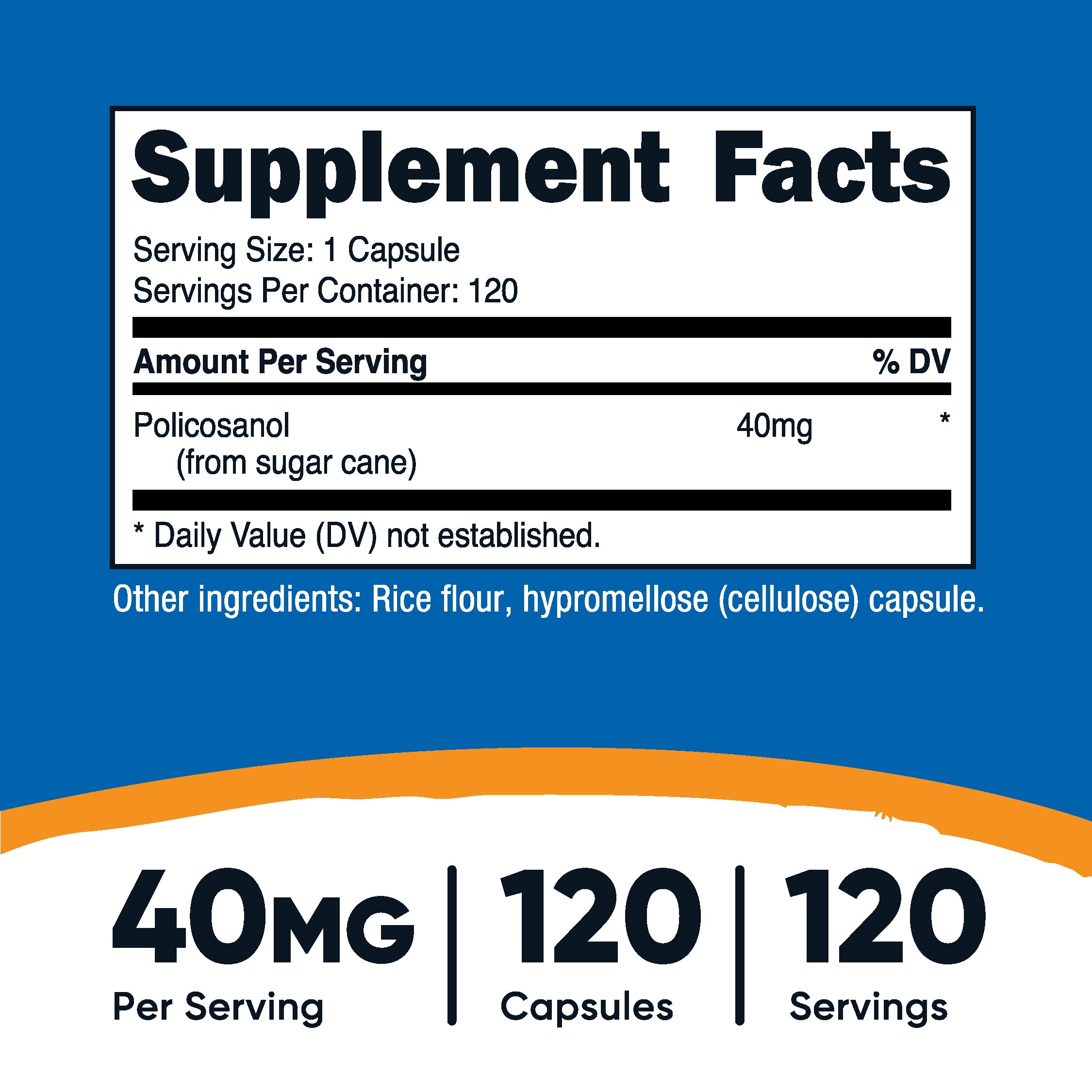 vegetarian policosanol health benefits