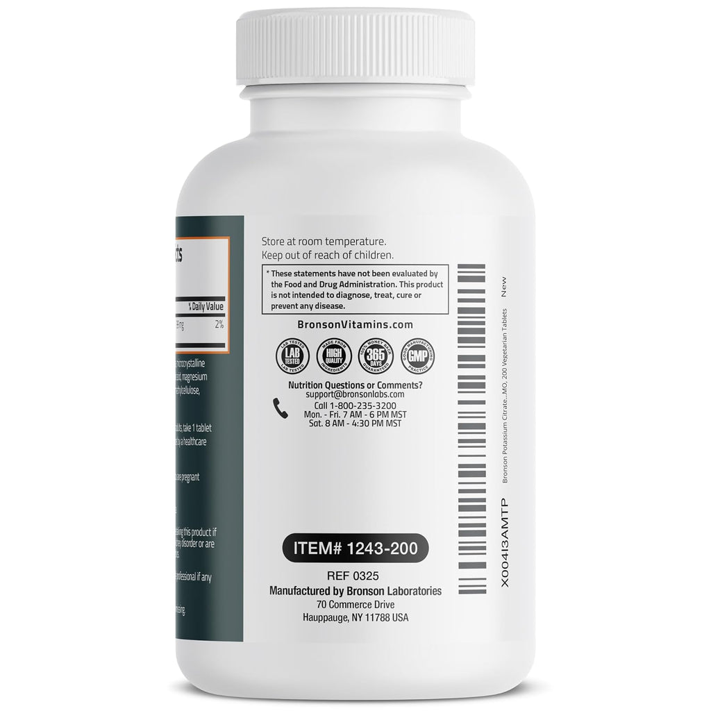 vegetarian potassium tablets for vitality