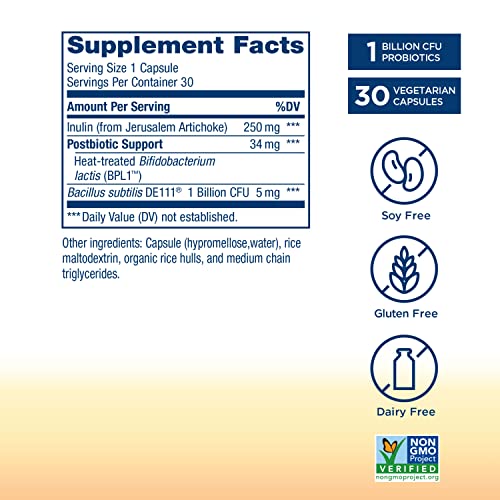 vegetarian pre pro postbiotics blend