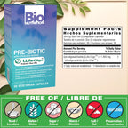 vegetarian prebiotic capsules with Life-Oligo