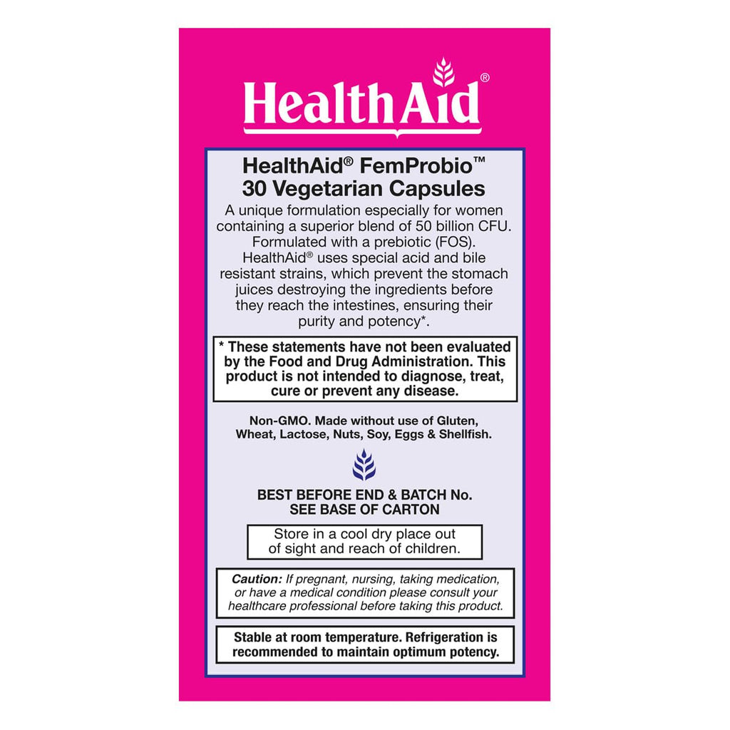 vegetarian probiotics with prebiotic fiber