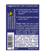 vegetarian prostate health supplement