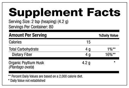 vegetarian psyllium husk for wellness