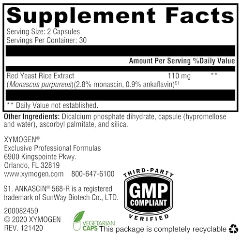 vegetarian red yeast rice capsules