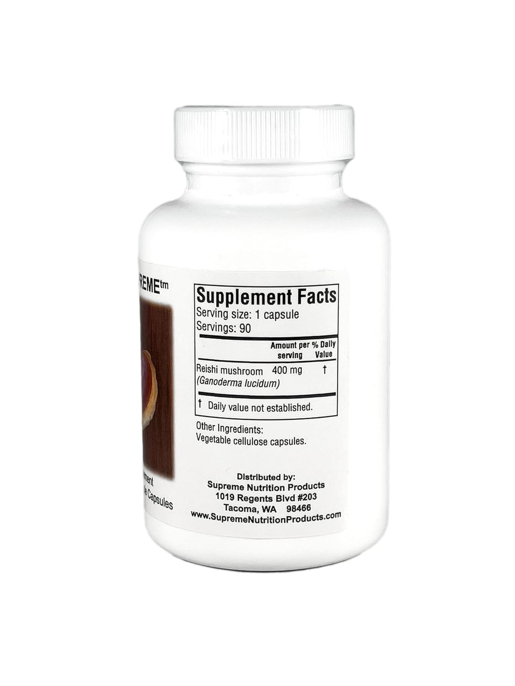 vegetarian reishi capsules for wellness