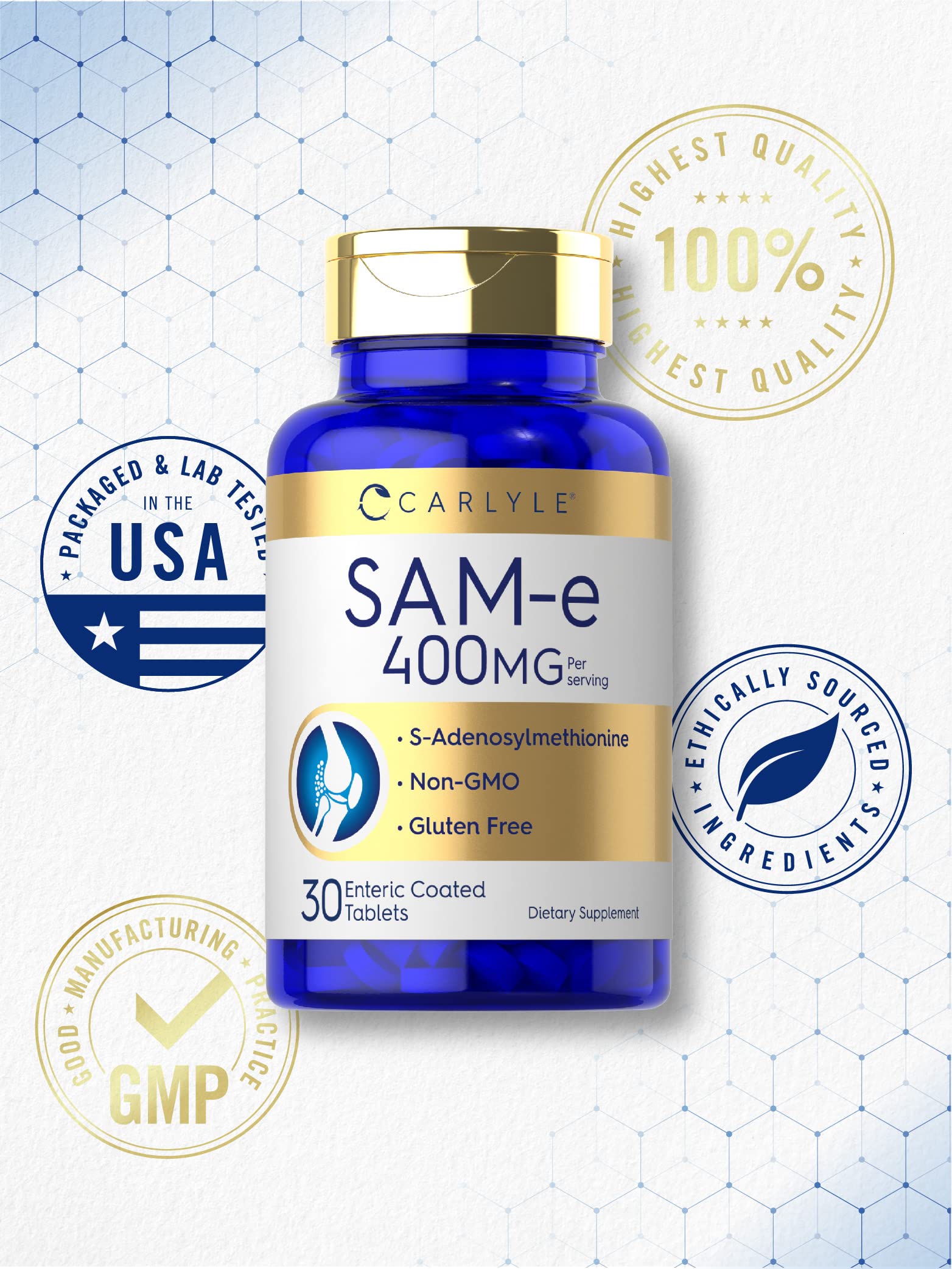 vegetarian S-Adenosyl Methionine tablets