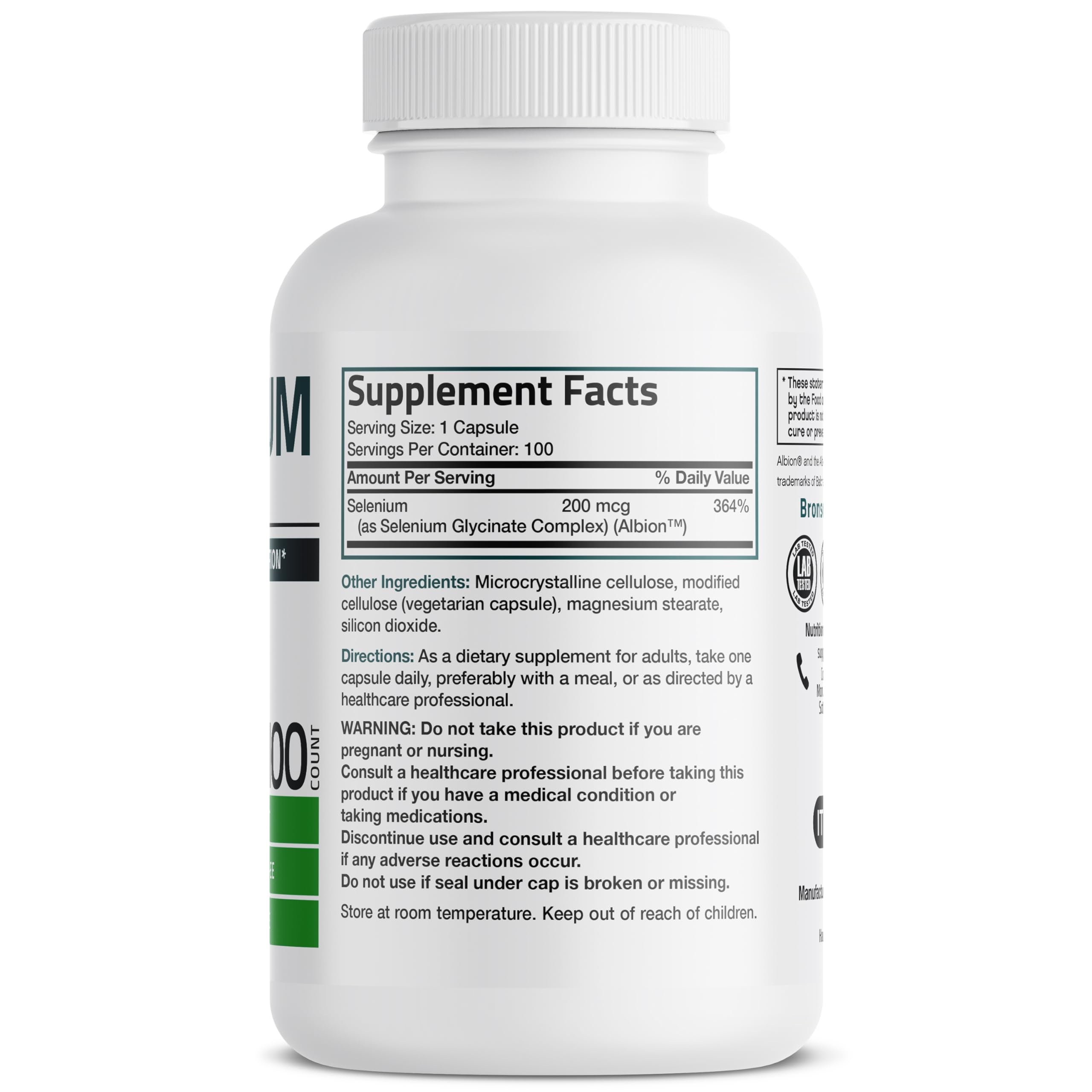 Vegetarian selenium for dietary needs