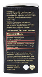 Vegetarian softgels for energy support