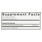 Vegetarian Spirulina capsules for energy