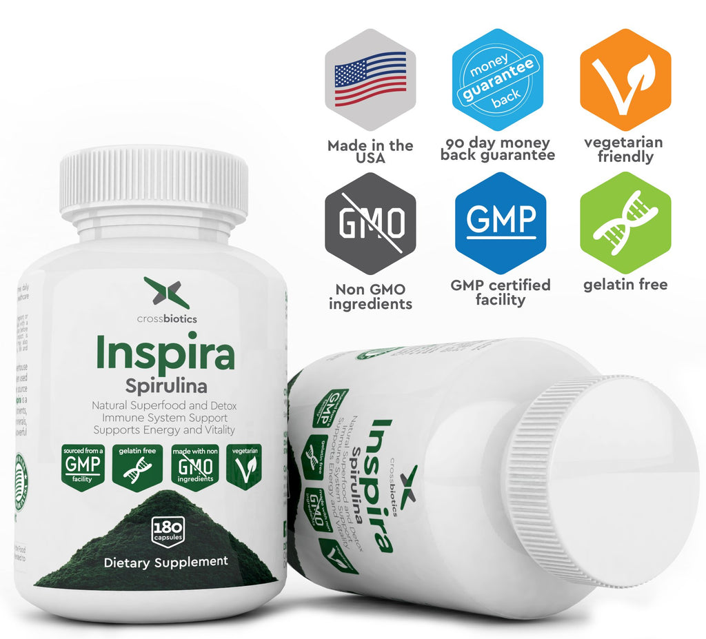 vegetarian spirulina supplement for energy