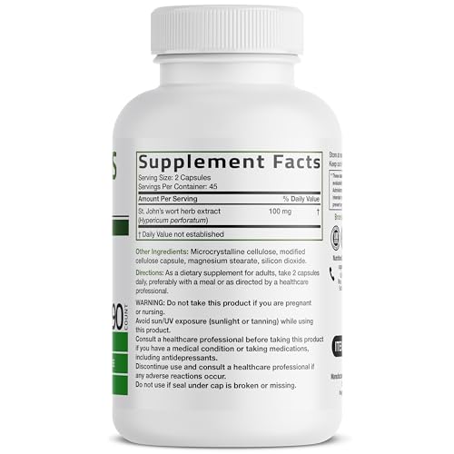 vegetarian st. john's wort capsules