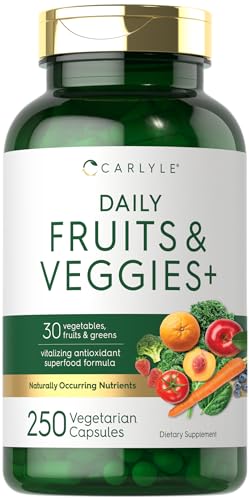 Vegetarian superfood capsule formula