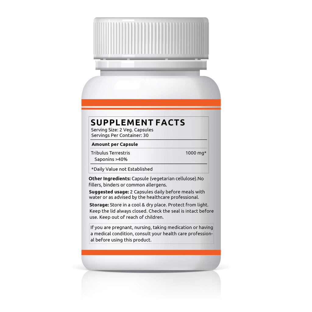 vegetarian tribulus capsules for vitality