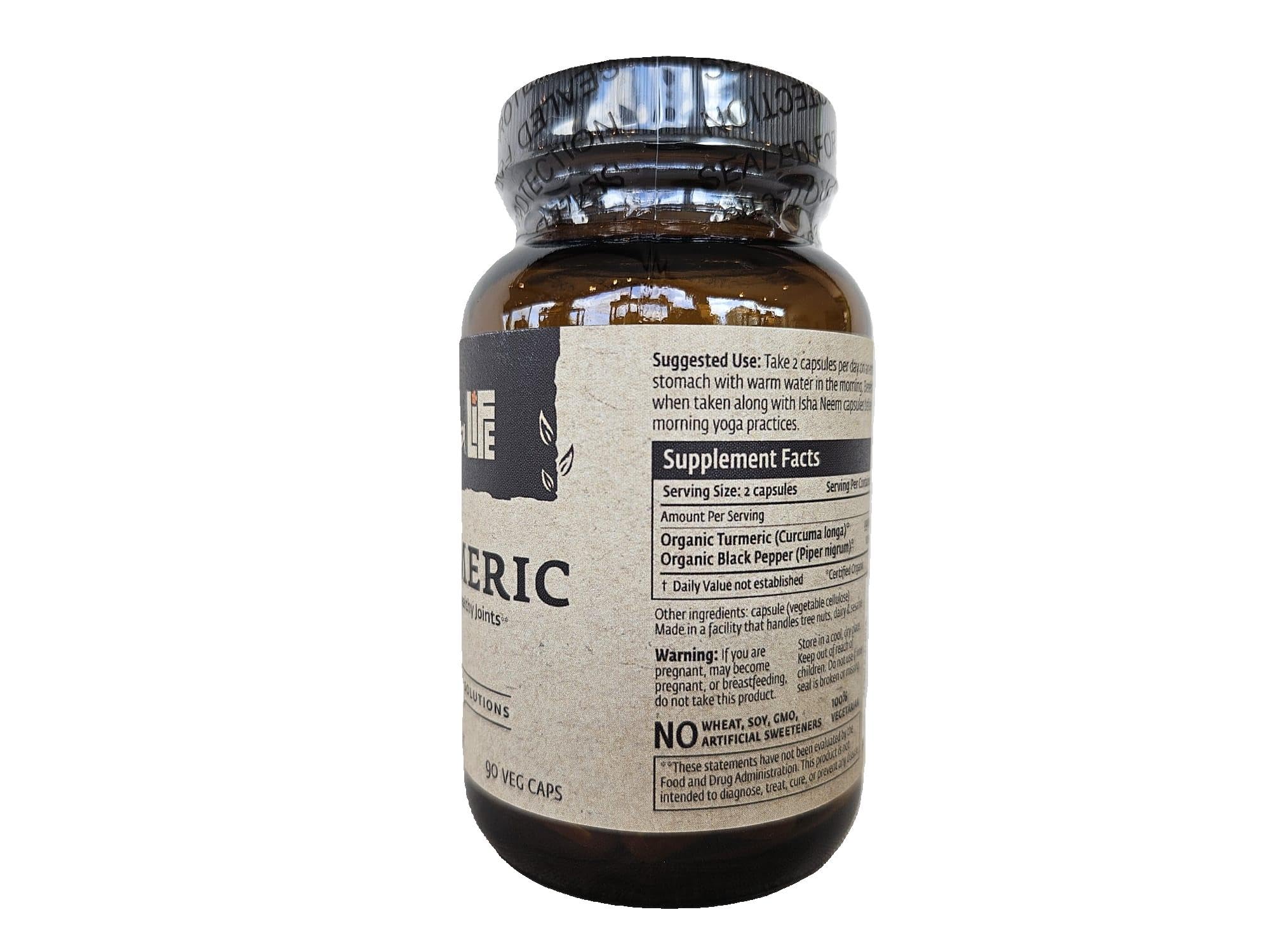 vegetarian turmeric capsules for health