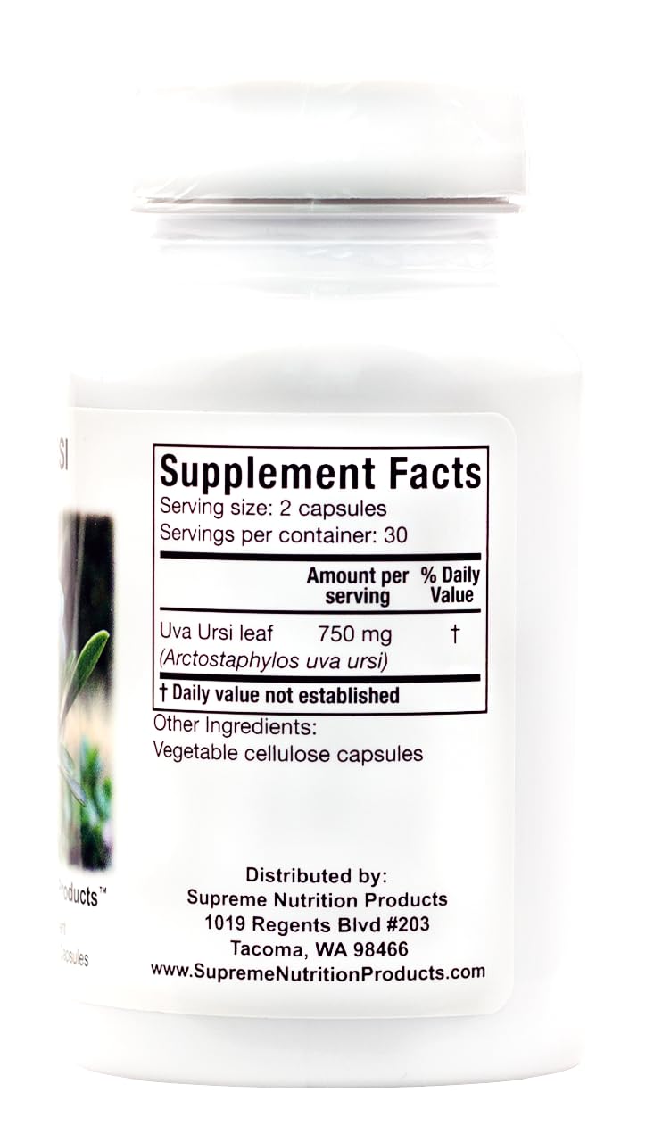 Vegetarian Uva Ursi vitamin A source