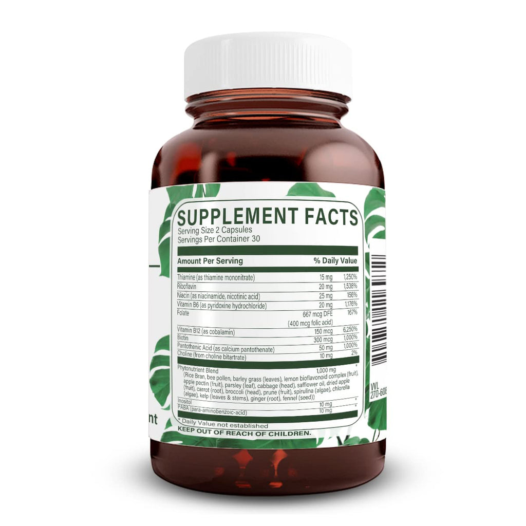 Vegetarian Vitamin B Complex supplement