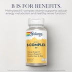 Vegetarian vitamin B complex supplement