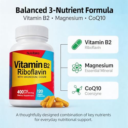 Vegetarian Vitamin B2 supplement
