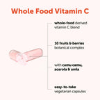 Vegetarian vitamin C supplement for immunity