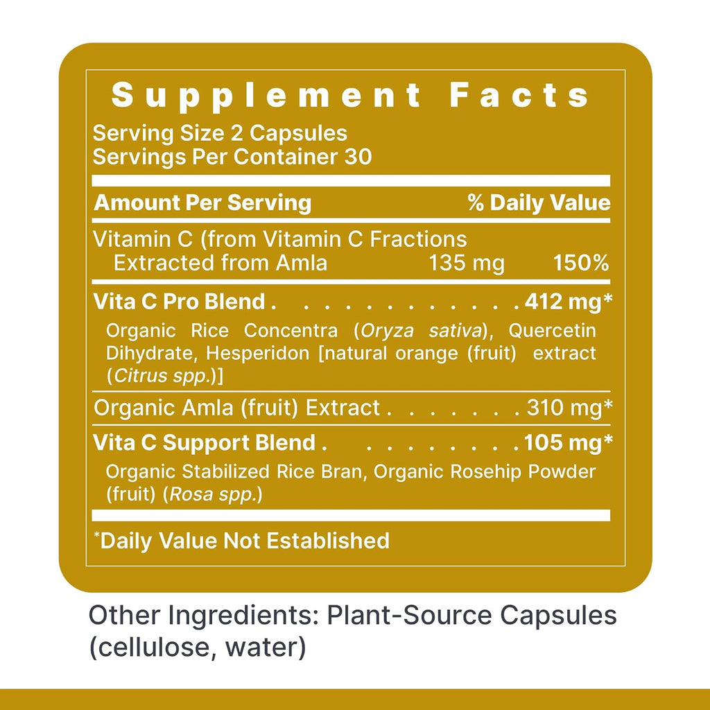 vegetarian vitamin c supplement