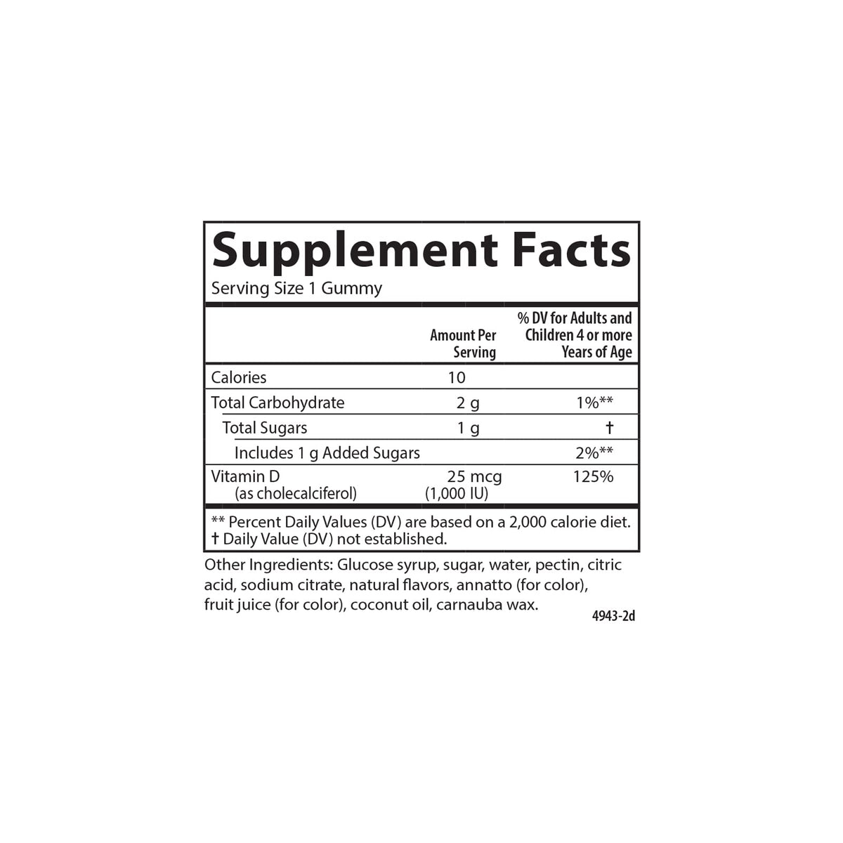 vegetarian vitamin D3 1000 IU supplement