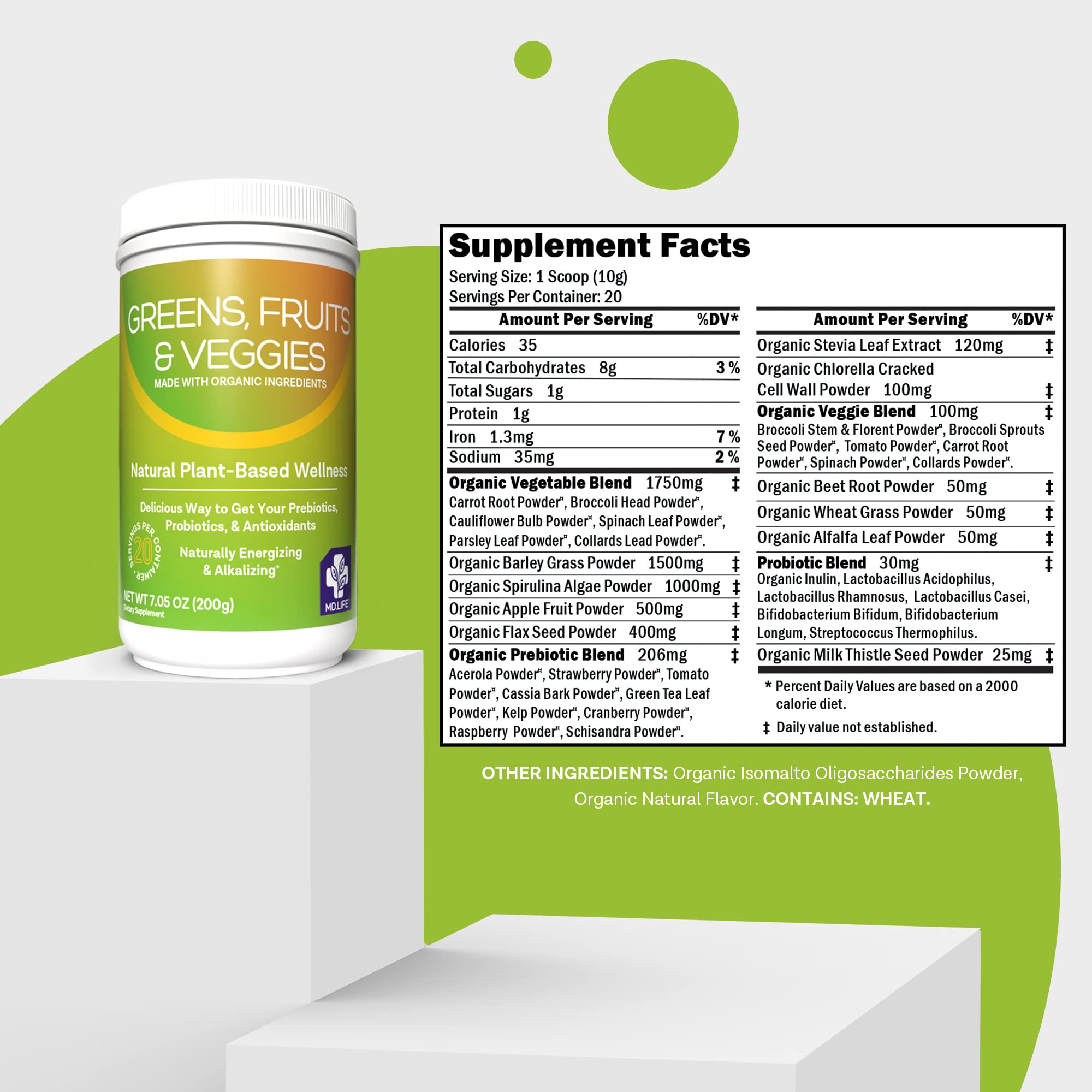 vegetarian vitamin powder for children