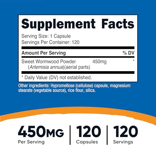 vegetarian wormwood capsules for health
