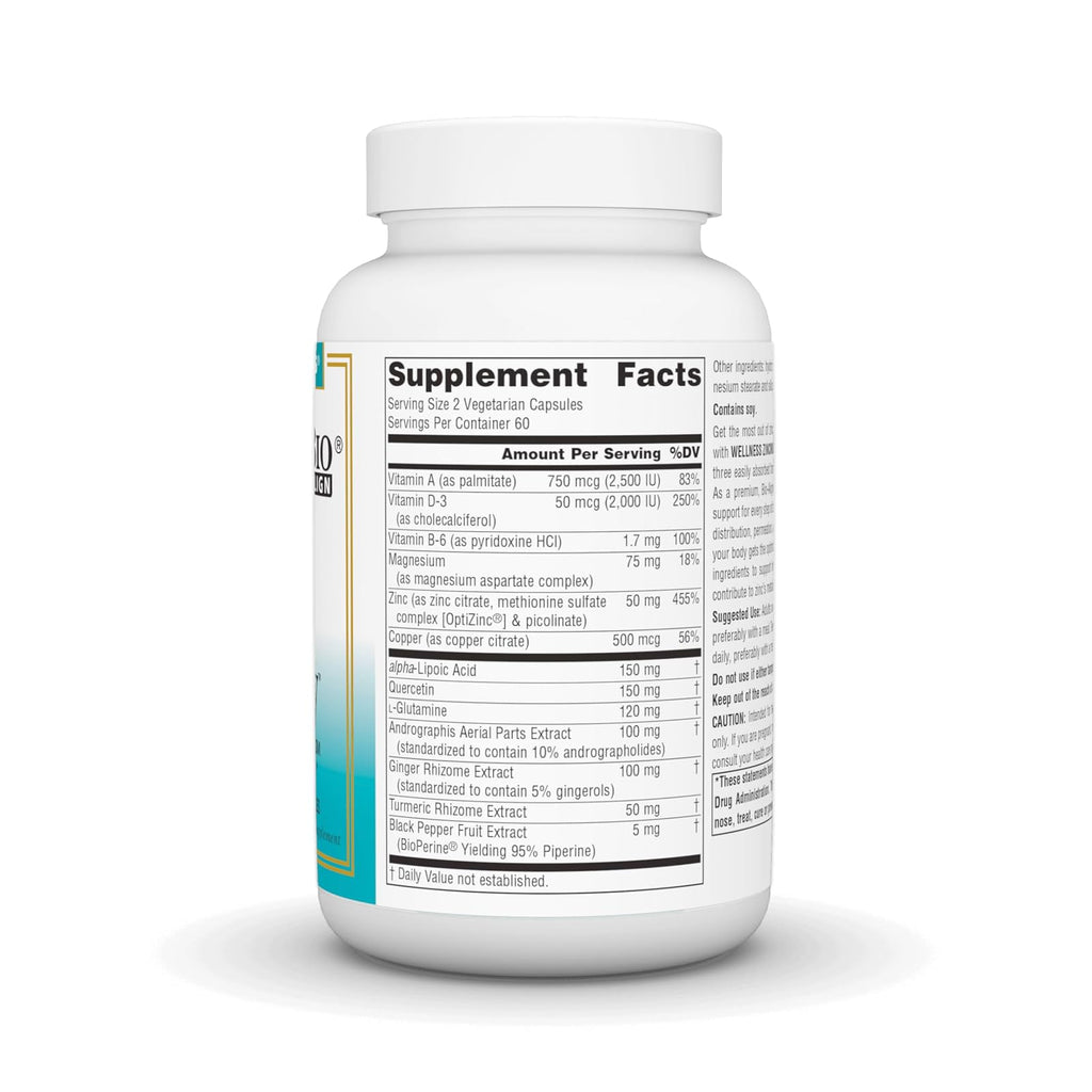 vegetarian zinc capsules for wellness