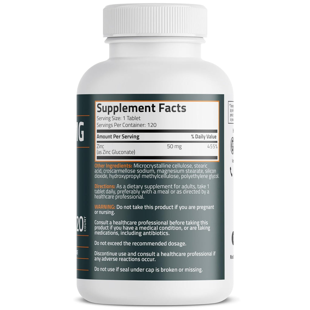 vegetarian zinc gluconate supplement